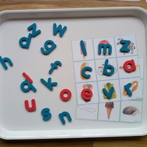 Preschool Phonics Beginning Sounds Mats - Pre-reading Letters Alphabet ...