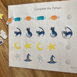 Halloween Learning Binder - Preschool Busy Book - Autumn Fall Printable ...