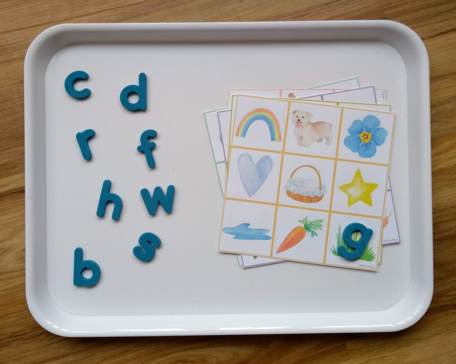 Preschool Phonics Beginning Sounds Mats Pre-reading Letters | Etsy