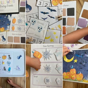 FALL BUNDLE - Autumn Preschool Homeschool - Busy Book Printable ...