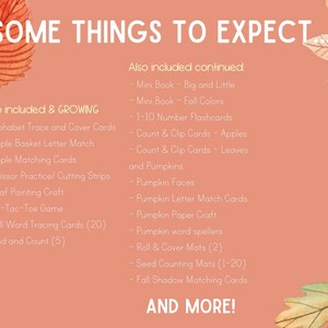 FALL BUNDLE - Autumn Preschool Homeschool - Busy Book Printable ...