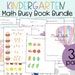 Kindergarten Printable Math Busy Book - Addition Subtraction Patterns ...