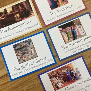 Joyful Mysteries Printable - Kids Rosary Activity - Catholic Puzzle ...