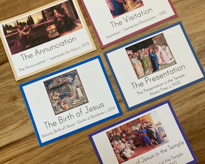 Joyful Mysteries Printable - Kids Rosary Activity - Catholic Puzzle ...