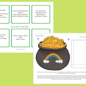 Saint St. Patrick's Day Board Game - Toddler Preschool Kindergarten ...