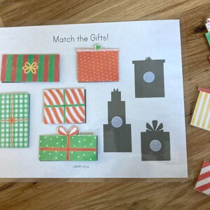 Christmas Busy Book - Preschool Learning Binder - Winter Snowman ...