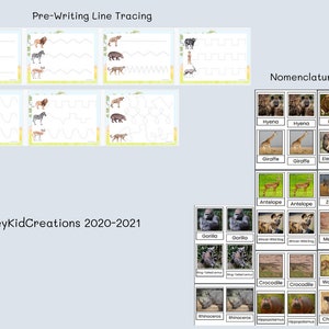 African Animal Busy Book Binder Learning MEGA Bundle - Worksheets ...