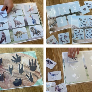 Dinosaur Busy Book - Learning Binder - Preschool Printable - Toddler ...