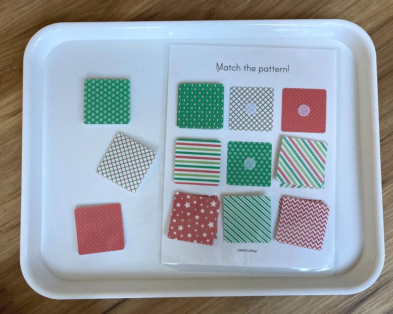 Christmas Busy Book - Preschool Printable - Winter Learning Binder ...