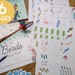 Birds Busy Book Nature Study Activity Learning Binder Tracing Numbers ...