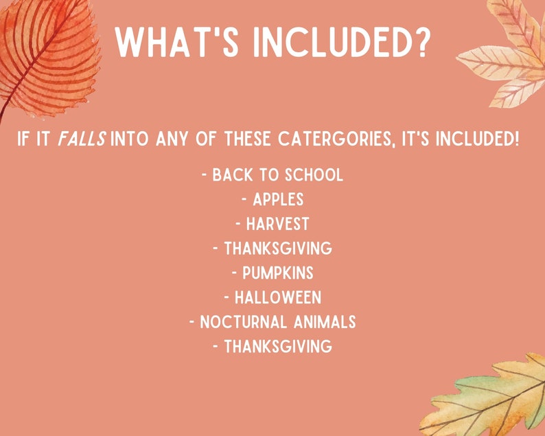 FALL BUNDLE - Autumn Preschool Homeschool - Busy Book Printable ...