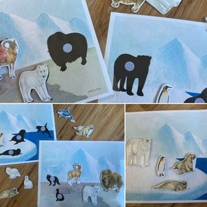 Arctic Polar Animals - Printable Busy Book - Winter Learning Binder ...