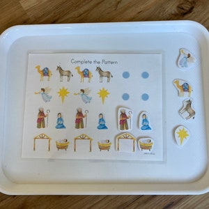 Nativity Busy Book - Preschool Christmas Printable - Advent Calendar ...