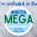 Snowflake Matching Game - Preschool Card Activity - Montessori Winter ...