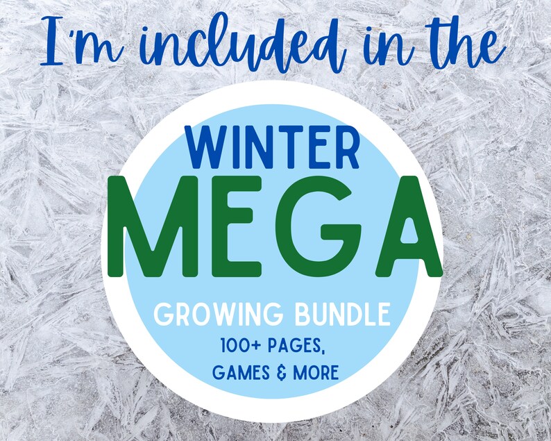 Snowflake Matching Game - Preschool Card Activity - Montessori Winter ...