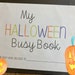 Halloween Learning Binder Preschool Busy Book Autumn Fall Printable ...