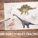 Dinosaur Busy Book Learning Binder Preschool Printable Toddler Activity ...