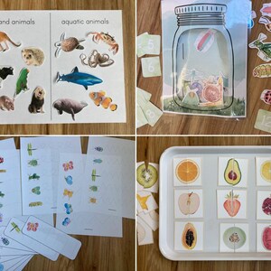 Summer Bundle - Busy Book Learning Binder - Preschool Kindergarten ...