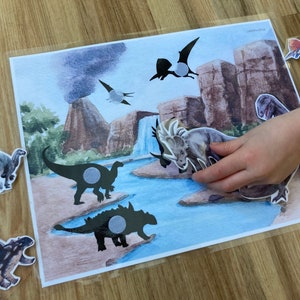 Dinosaur Busy Book - Learning Binder - Preschool Printable - Toddler ...