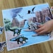 Dinosaur Busy Book Learning Binder Preschool Printable Toddler Activity ...