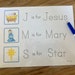 Nativity Line Tracing Christmas Pre-writing Practice Busy Book Activity ...