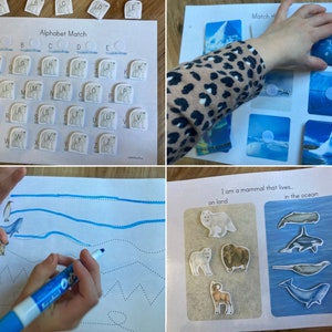 WINTER BUNDLE - Preschool Homeschool - Busy Book Printable - Montessori ...