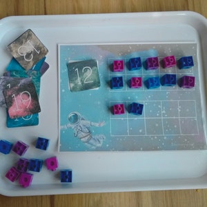 1-20 Counting Mat - Math Numbers Outer Space Science - Preschool ...