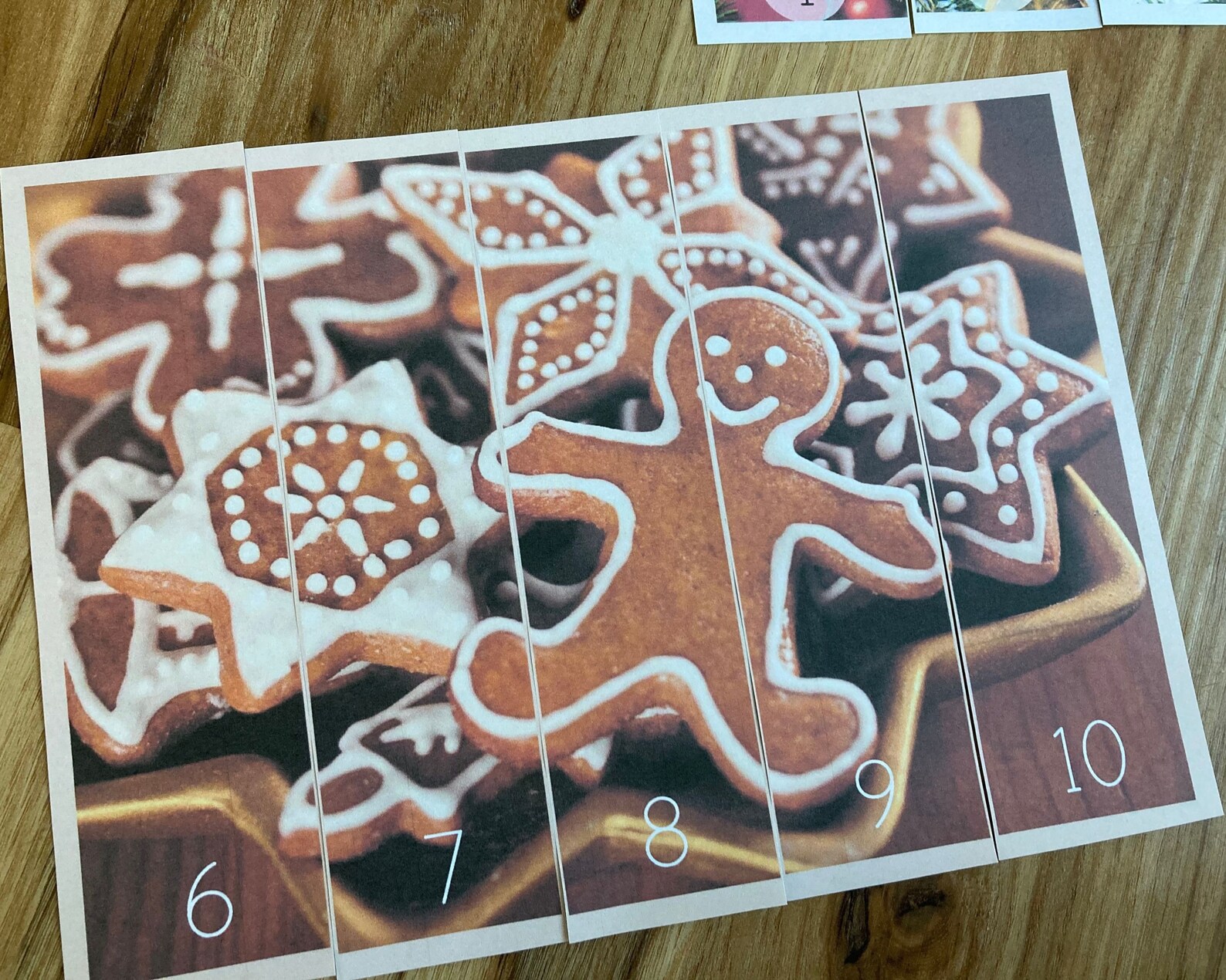 Christmas Counting Puzzles - 1-10 Preschool Printable - Number Order ...