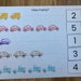 Cars & Trucks Busy Book COUNTING How Many NUMBERS 1-5 Toddler/preschool ...