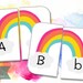 Letter Alphabet Matching Cards Rainbow Pairs St. Saint Patrick's Day ...