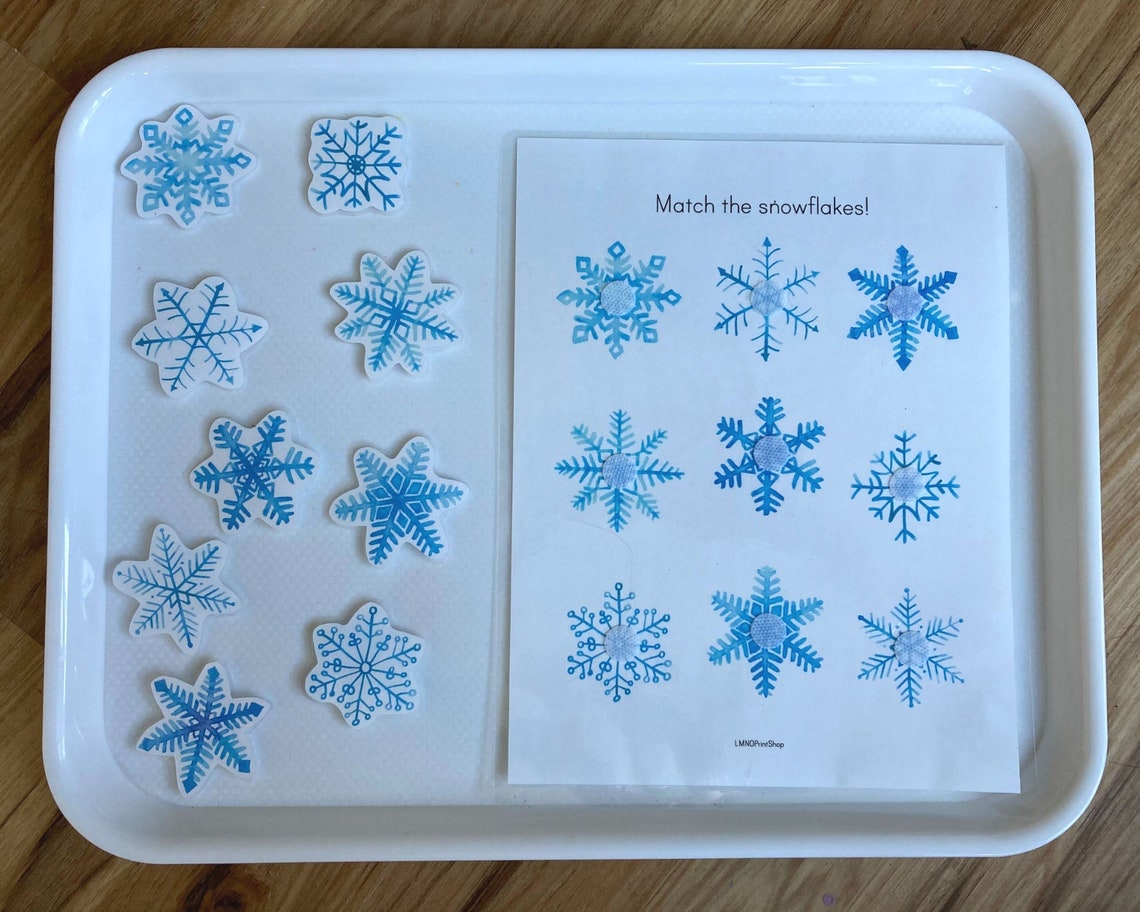 Christmas Busy Book Preschool Learning Binder Winter | Etsy