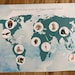 Animal Homes Continents World Map Busy Book Preschool Learning Binder ...