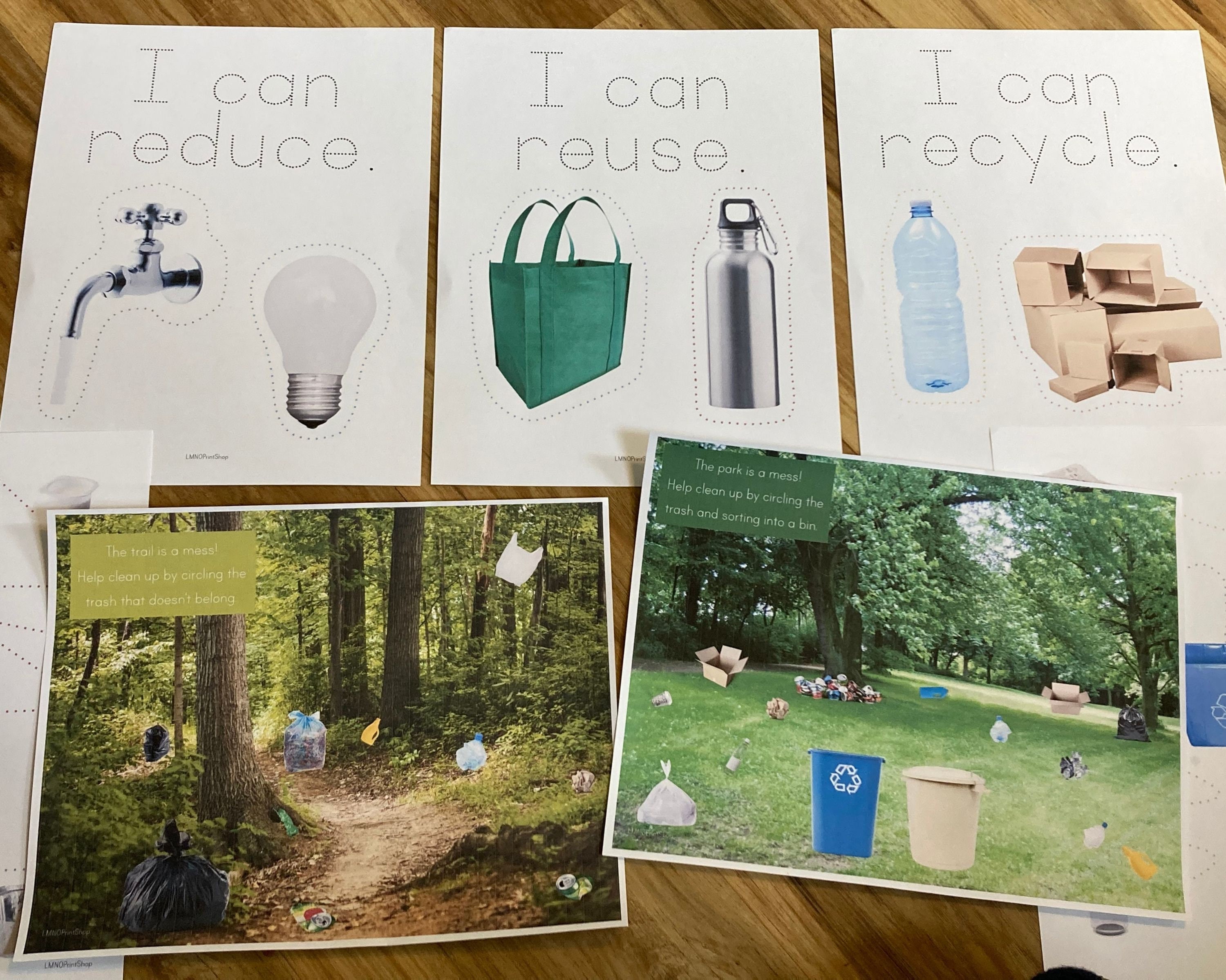 Earth Day Preschool Printables Tracing Shadow Matching - Etsy