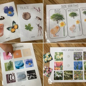 SPRING Preschool Printable Busy Book - PDF Learning Binder - Toddler ...