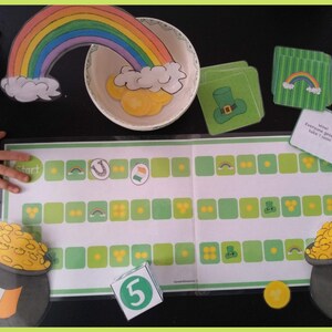 Saint St. Patrick's Day Board Game - Toddler Preschool Kindergarten ...
