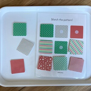 Christmas Busy Book - Preschool Learning Binder - Winter Snowman ...