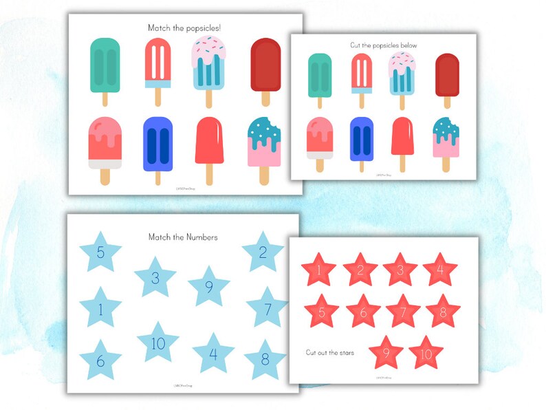 July 4th United States Busy Book - Learning Binder File Folder ...