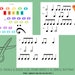 Music Notes & Rhythm Busy Book Binder Learning Activity Pack Treble ...