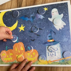Halloween Busy Book - Preschool Toddler Printable - Fall Autumn ...