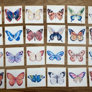 Butterfly Moth Symmetry Cards - Preschool Matching Game - Toddler ...