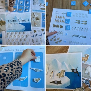 WINTER BUNDLE - Preschool Homeschool - Busy Book Printable - Montessori ...