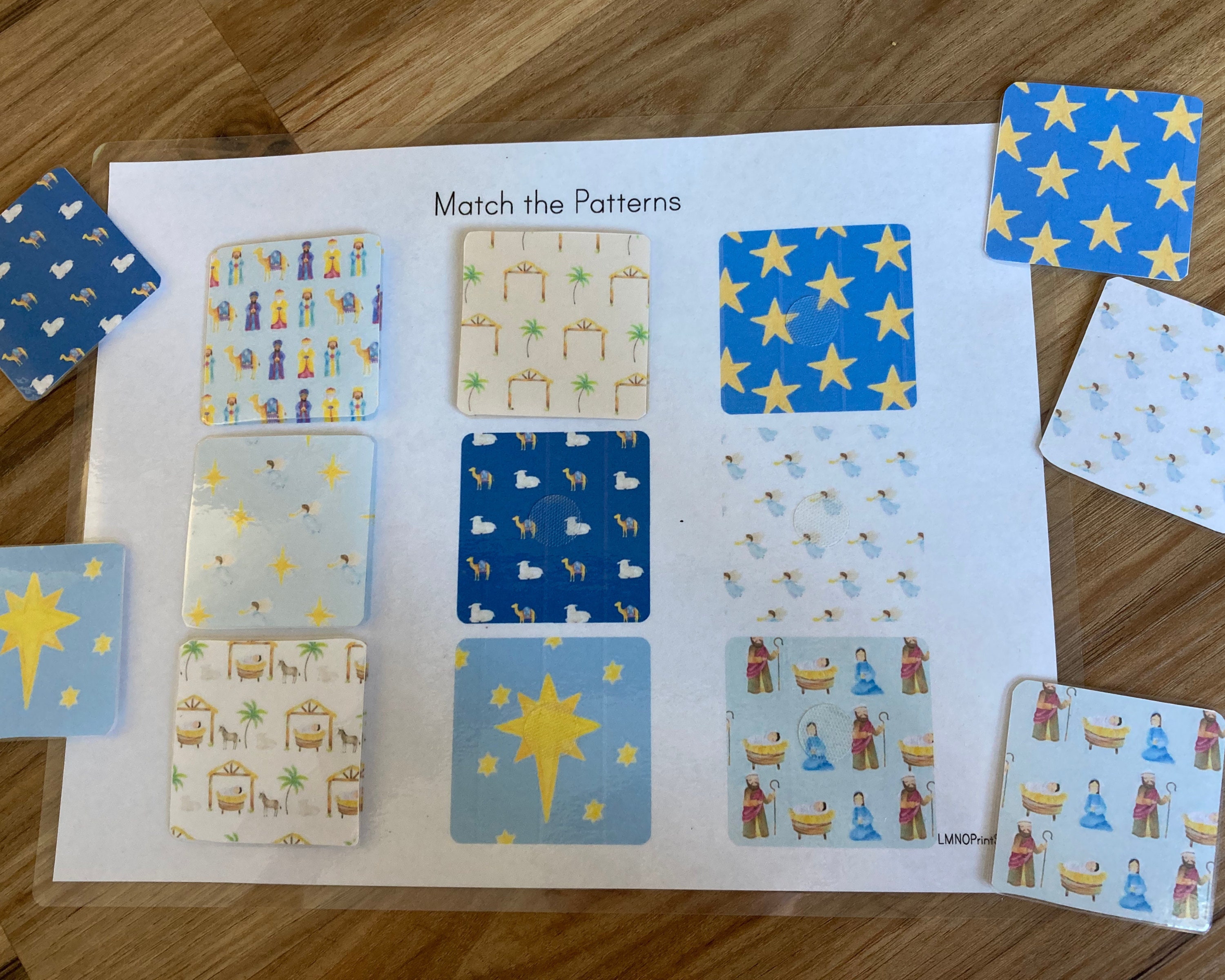 Nativity Learning Binder Toddler Preschool Busy Book - Etsy