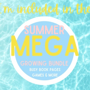 Ocean Busy Book - Preschool Printable - Summer Learning Binder - Ocean ...