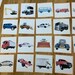 CARS TRUCKS Shadow Matching Cards - Montessori Printable - Preschool ...