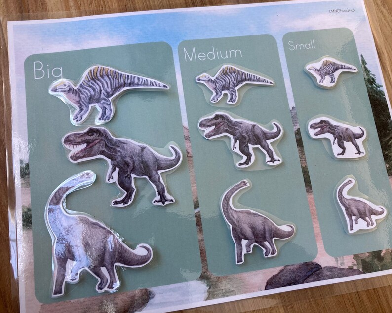 Dinosaur Busy Book - Learning Binder - Preschool Printable - Toddler ...