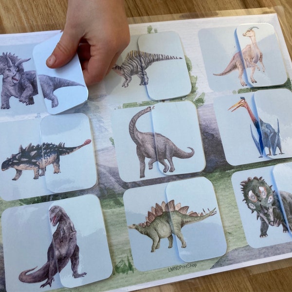 Montessori Dinosaur - Etsy