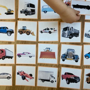Transportation Printables- Cars Trucks Preschool Print - Toddler Busy ...