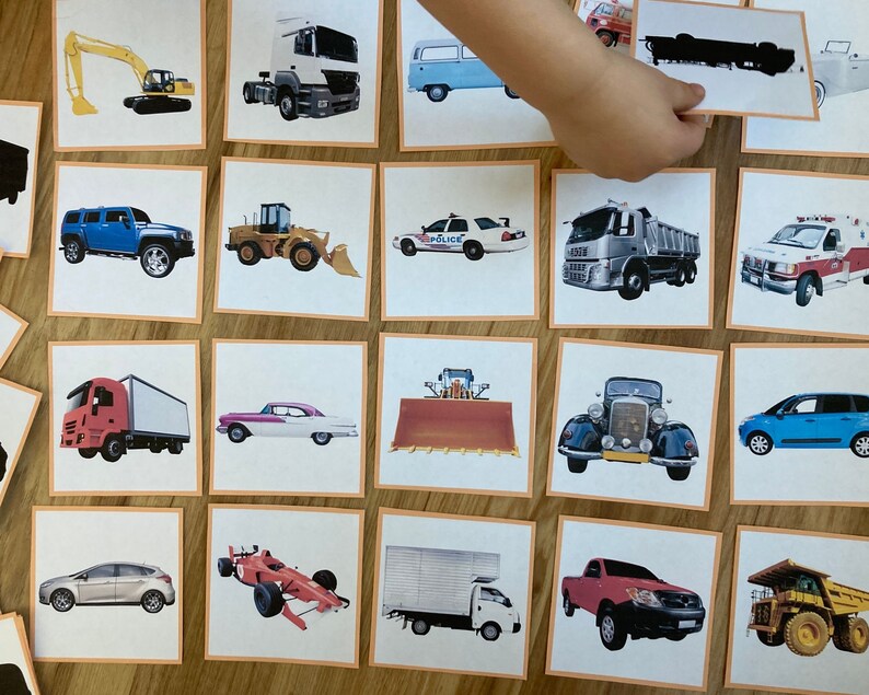 Transportation Printables- Cars Trucks Preschool Print - Toddler Busy ...