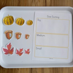 Fall Autumn Learning Binder - Preschool Busy Book - Letter Matching ...