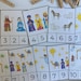 Nativity Number Clip Cards Christmas Counting Activity Preschool Prek ...